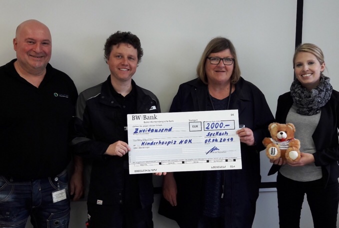 Hilite Seckach unterstützt Kinderhospizdienst – NOKZEIT