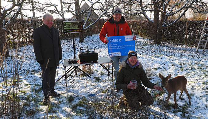 Neue Drohne für Rehkitz-Rettung – NOKZEIT