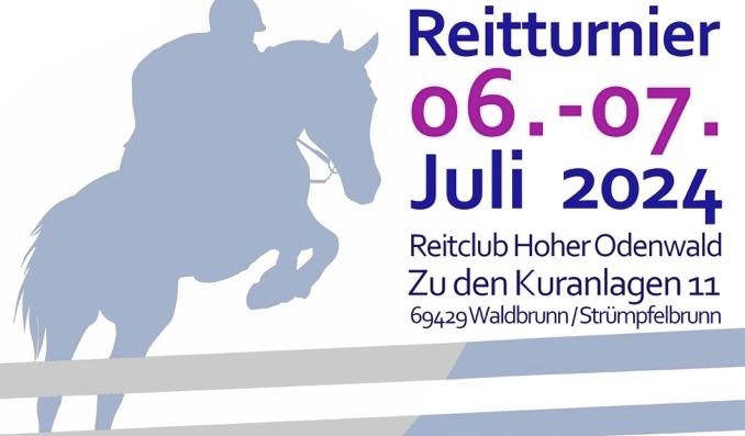 Reit- und Jugendturnier beim RC Hoher Odenwald - NOKZEIT